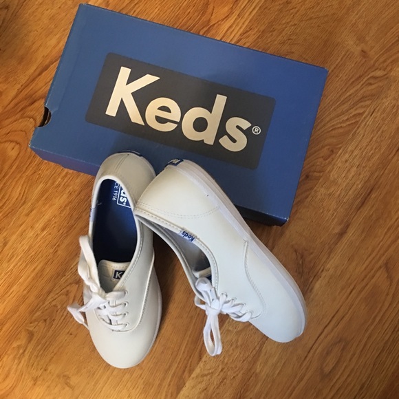 Keds | Shoes | Keds Girl In White Size 4 2 New In Box | Poshmark